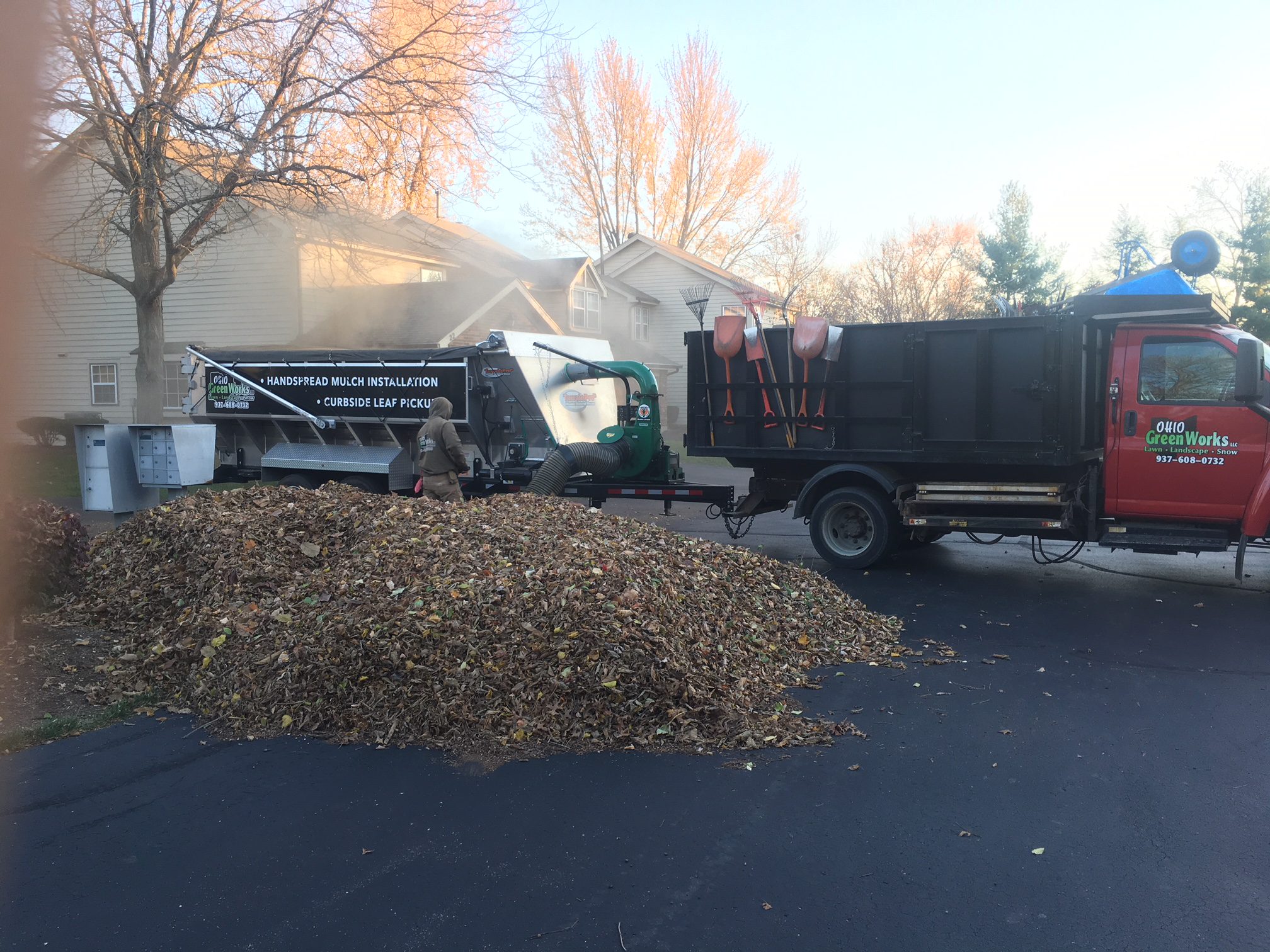Leaf Removal & Fall Services - Ohio Green Works LLC - Professional ...